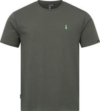 Ragwear T-Shirt Samms C Gots YOUMODO Kurz&auml;rmliges Shirt mit Flaschen-Stickerei