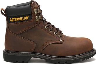 CAT Homme Second Shift St Wide Bottes de Travail, Marron foncé, 42 EU Large