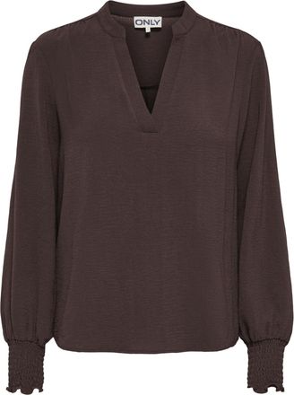 Only Onlmette V-Neck Ls Smock Top Noos WVN