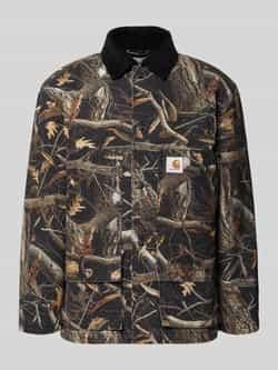 Carhartt Work in Progress Jacke im Allover-Look mit Label-Detail Modell Lander