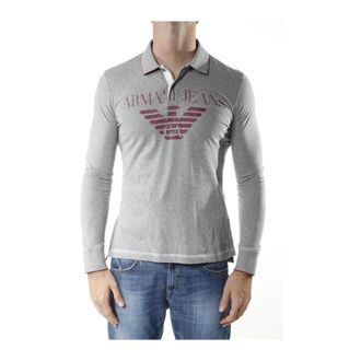 Armani Jeans Graues Z6M76Angrigio Stilvolles Produkt - - Tops - Herren - Grau - L