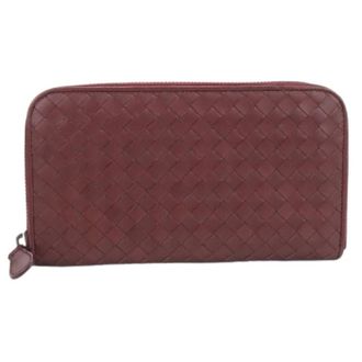 Bottega Veneta Portefeuille long Pre-owned (bi-pli) - Femme - Pre-owned - Rouge - Taille: ONE Size