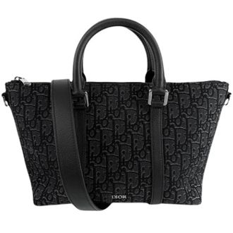 Dior Sac &agrave; bandouli&egrave;re en toile Pre-owned - Femme - Pre-owned - Noir - Taille: ONE Size