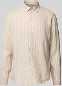 Casual Friday Regular Fit Freizeithemd aus Leinen-Baumwoll-Mix Modell DALLAS