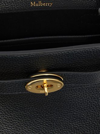 Mulberry Pebbled Leather Bucket Bag - Black