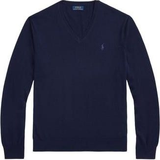 Polo Ralph Lauren Pull cintr&eacute; col V en laine
