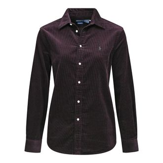 Polo Ralph Lauren Klassisches Cordhemd - - Blouses & Shirts - Damen - Lila - XS