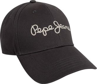 Pepe Jeans London Herren Mallon Cap, Schwarz, Einheitsgr&ouml;&szlig;e