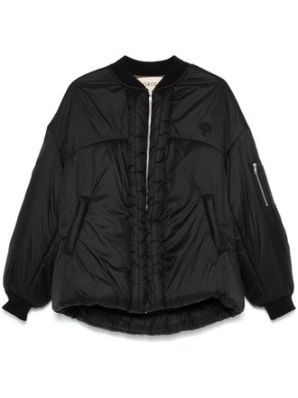 Mordecai veste bomber à design matelassé - Noir