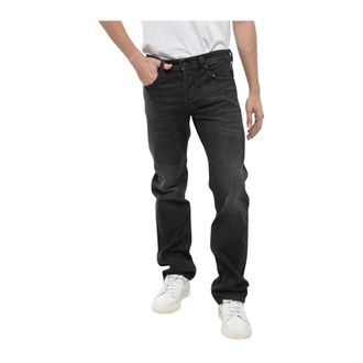 Diesel Diesel G&uuml;rtelschlaufen Denim 5-Pocket-Hose mit Kn&ouml;pfen - - Jeans - Herren - Schwarzk - M
