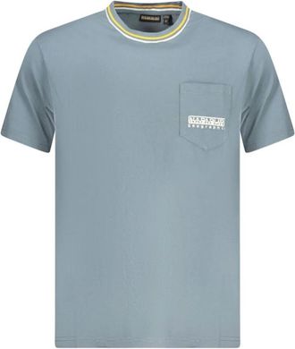 Napapijri Homme, Tops, Bleu, Taille: S T-Shirt &agrave; Manches Courtes