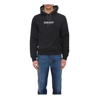 Napapijri Herren, Sweatshirts & Hoodies, Schwarzk, 2XLGr&ouml;&szlig;e