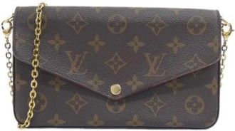 Louis Vuitton Pre-owned Monogram Pochette Ferry Sac Bandouli&egrave;re - Femme - Pre-owned - Brun - Taille: ONE Size