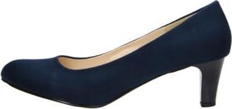 Fitters Footwear Fitters Chaussures Femme Aurelia Couleur Navy MF, Chaussures Femme Grande Taille - Grandes Chaussures Femme, Aurelia 44 EU Navy MF