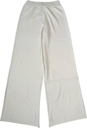 Hinnominate Hinnominate, Femme, Pantalons, Blanc, Taille: 38 FR Pantalon Palazzo en maille