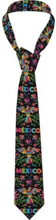 Generic Cravate Homme Style Textile Traditionnel Mexicain Confortable Tie Classique Cravates Homme Pour &Eacute;v&eacute;nements Mariage Affaires