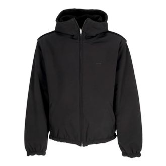 Arte Homme, Vestes, Noir, Taille: L Nylon Technical Jacket