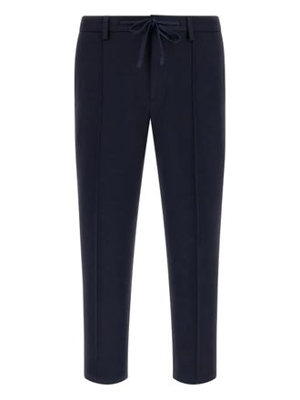 Boggi Milano Roberto Jerseyhose mit Kordelzug - Blau