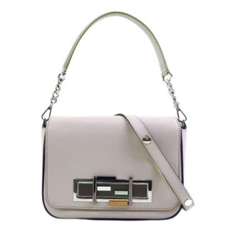 Fendi Sac &agrave; main vintage doccasion - Femme - Pre-owned - Gris - Taille: ONE Size