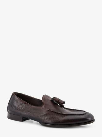 Doucal's Mens Loafers Daino Brown Leather