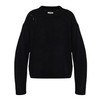 Zadig&Voltaire Markuz Pullover - - Knitwear - Damen - Schwarzk - S