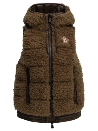 Moncler Veste Teddy sans manches