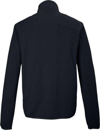 Killtec Strickjacke KOS 40 MN FLX JCKT Sportliche Herrenjacke mit farbigen Zippern und Kinnschutz