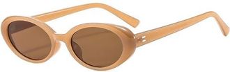 Generic Lunettes De Soleil Décoratives For Hommes Et Femmes, Monture À Petite, Idéales For Les Vacances, La Conduite Ou Lextérieur(Brown)