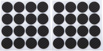 SOLUSTRE 32st&uuml;cke M&ouml;belgleiter Aus Eva rutschfeste Gleiter F&uuml;r Stuhlbeine Und Tischf&uuml;&szlig;e Bodenschoner Selbstklebend Sch&uuml;tzt B&ouml;den Vor Kratzern Und Besch&auml;digunge