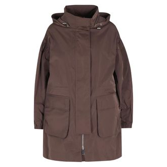 OOF Wear Femme, Manteaux, Brun, Taille: 36 FR Parka Memory