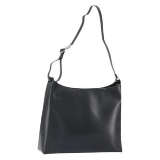 Ferragamo Sac bandouli&egrave;re en cuir Pre-owned - Femme - Pre-owned - Noir - Taille: ONE Size