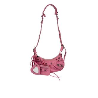 Balenciaga Sac bandouli&egrave;re vintage Pre-owned - Femme - Pre-owned - Rose - Taille: ONE Size
