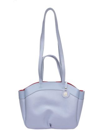 Anna Luchini T&uuml;rkis Rindsledertasche