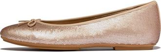 FitFlop FitFlop Ballerines plates F-Mode Flow pour femme, Beige classique, 37 EU