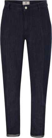Pantaloni Torino Indie Denim Pantalons - Homme - Jeans - Bleu - Taille: W30
