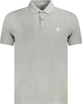 Timberland Homme, Tops, Gris, Taille: S Polo Coupe Slim