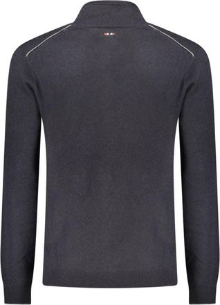 Napapijri Wool Half-Zip Sweater - Black