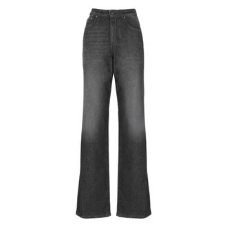 D.exterior Gerades Jeans - - Jeans - Damen - Schwarzk - 2XS