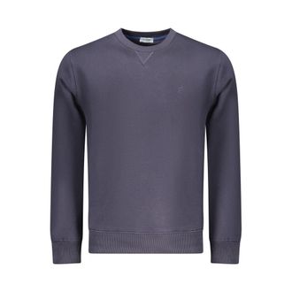 Coveri Moving Blauer Baumwoll-Pullover f&uuml;r Herren