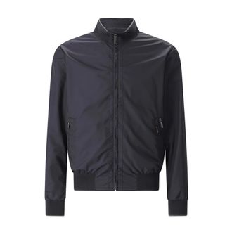 Moorer Reversible Bomber Jacket - - Jackets - Herren - Blau - 3XL