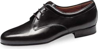 Werner Kern Hommes Chaussures de Danse 28012 - Cuir Noir - 2 cm Ballroom [UK 9,5]