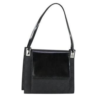 Gucci Pre-owned Vintage Nylon Schultertasche - - Pre-owned - Damen - Schwarzk - ONE SIZE