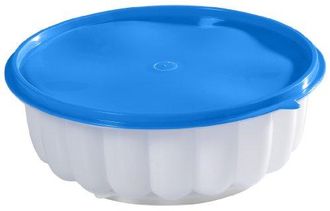 Allibert CURVER | Moule &agrave; charlotte 1.5L, Bleu,, 23,3x23,3x8,4 cm