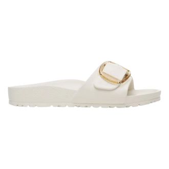 Birkenstock Madrid Big Buckle Narrow Fit - Femme - Chaussures - Blanc - Taille: 39 EU