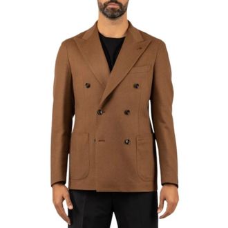 Tagliatore Blazers - Homme - Vestes - Brun - Taille: L