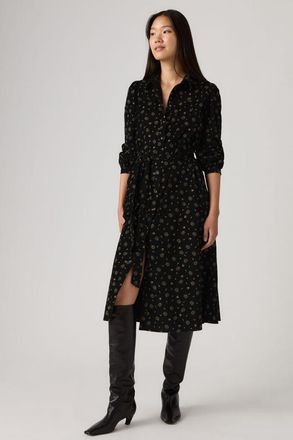 Levi's Robe Manche Longue Velours Journey - Femme - Multicolore / Bryana Floral Mountain View - XS