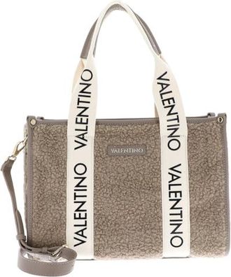 Valentino sac shopper sac &agrave; &eacute;paule Special Camy Shopping Bag Taupe