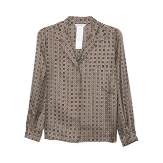 Max Mara Damen, Blusen & Hemden, Braun, XSGr&ouml;&szlig;e