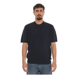HUGO BOSS Kajordino Pullover mit Rundhalsausschnitt - - Knitwear - Herren - Blau - 3XL