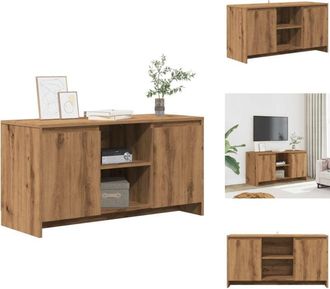 vidaXL Vidaxl - TV-Schrank Artisan-Eiche 102x37,5x52,5 cm Holzwerkstoff - TV-Schrank - TV-Schränke - TV-Ständer - TV-Board